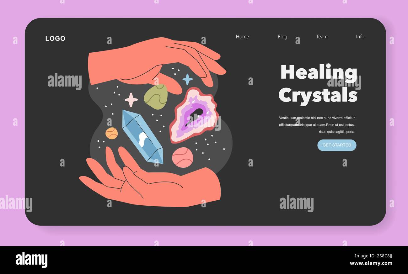 Spiritual Practices concept. Human hands cradling a cosmos of healing ...