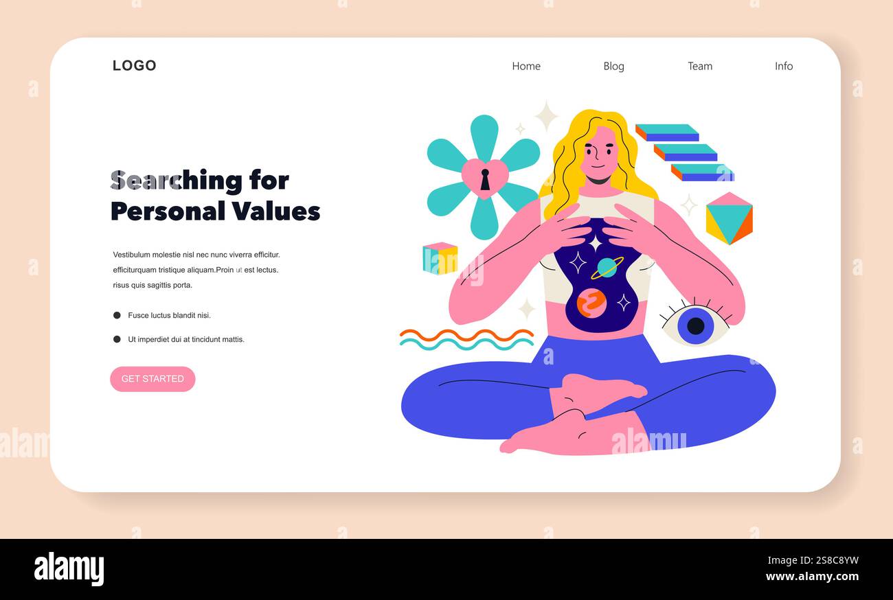 Quest for authenticity Stock Vector Images - Alamy