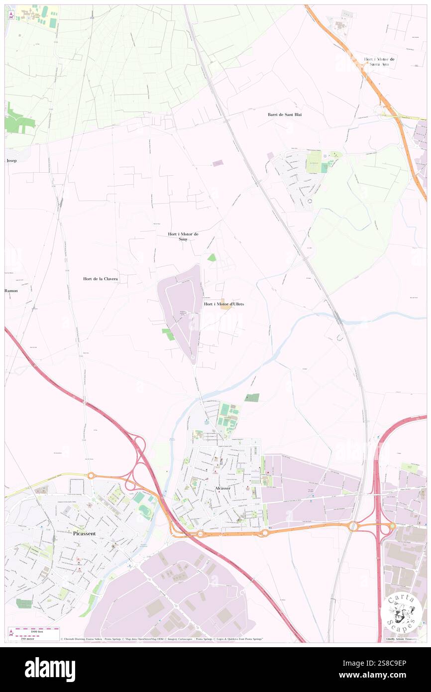 Alcasser, Província de València, ES, Spain, Valencia, N 39 22' 40'', S ...