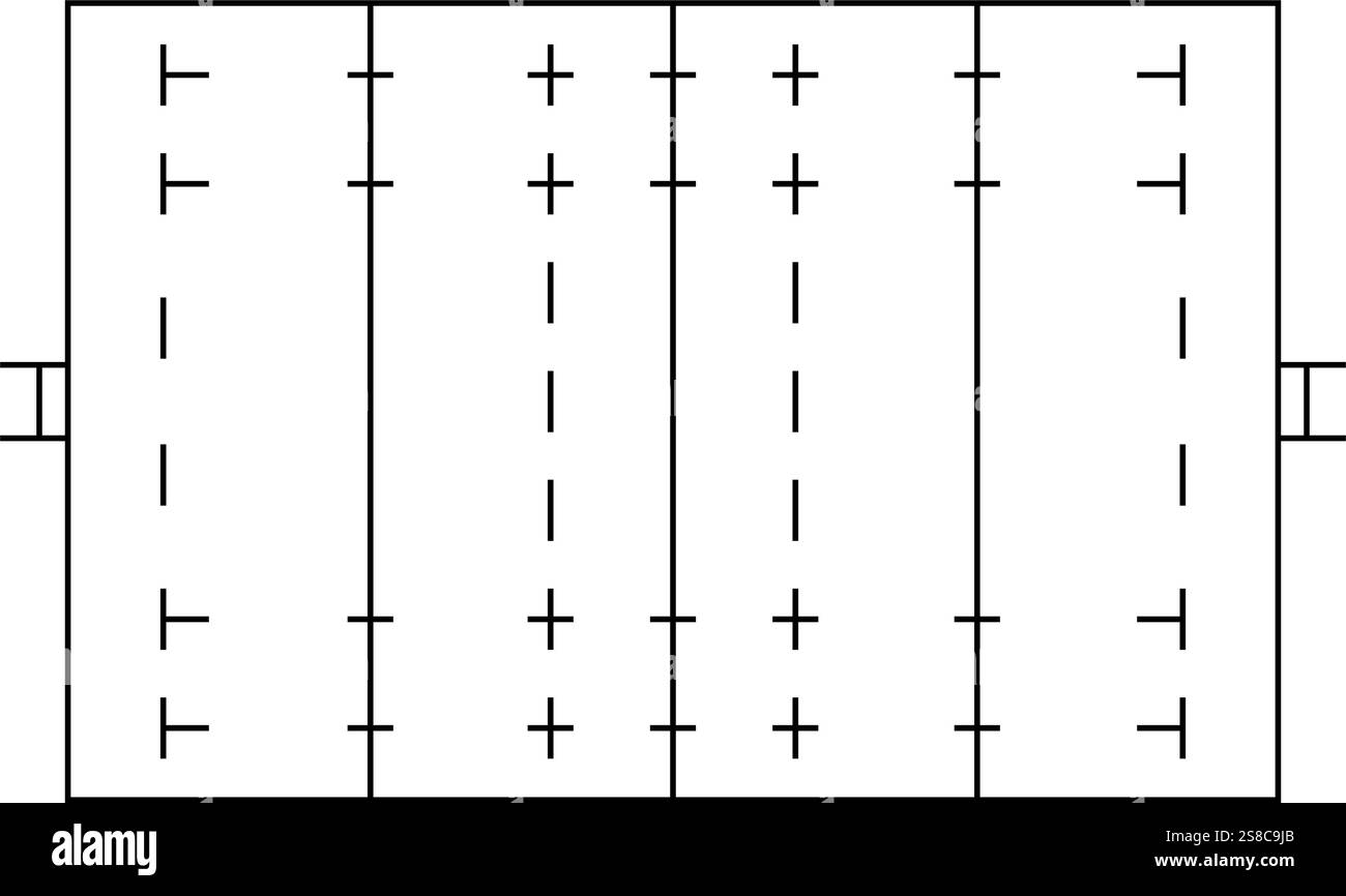 Rugby field background sport concept Stock Vector Image & Art - Alamy