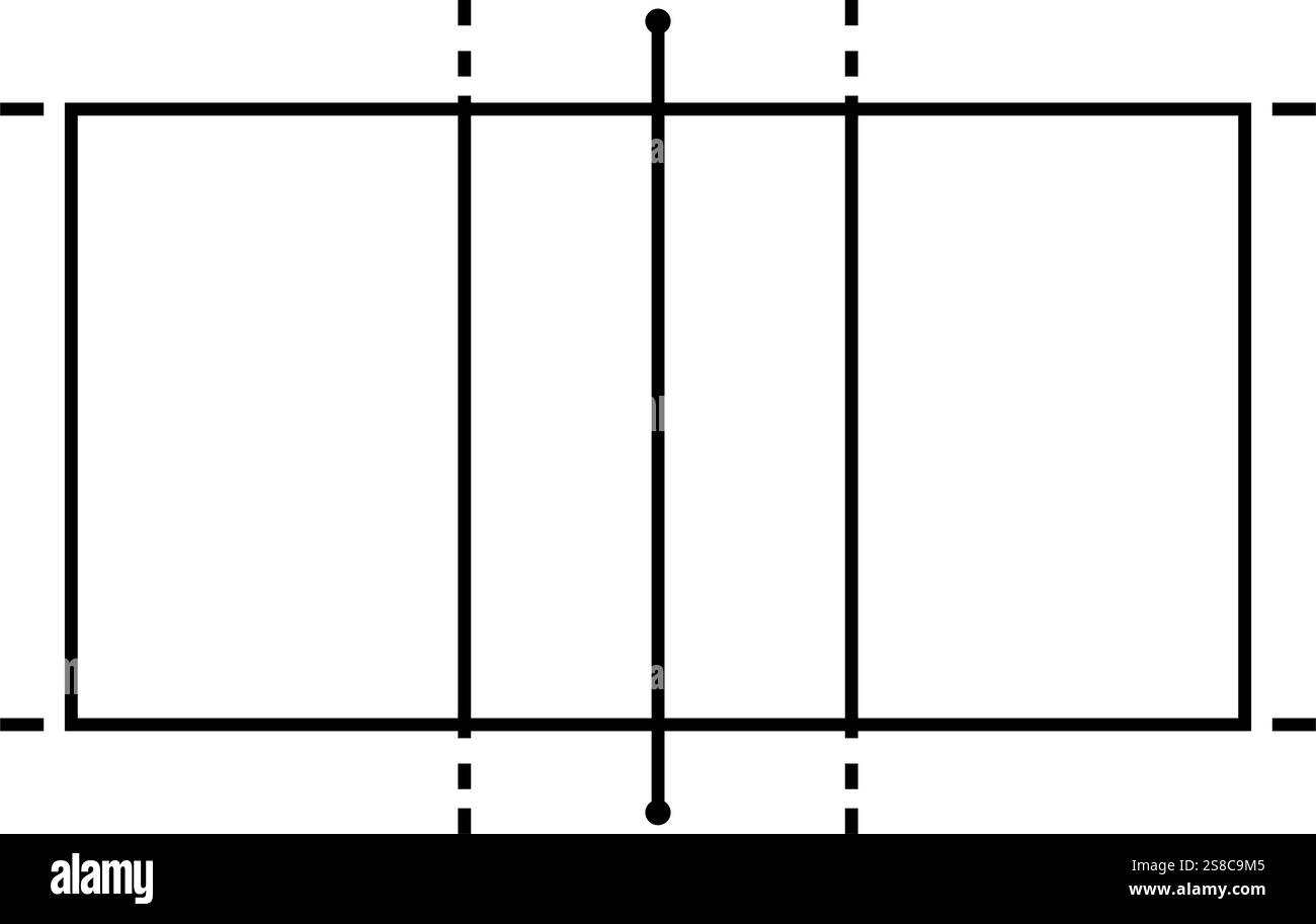 Volleyball field, court sport background Stock Vector Image & Art - Alamy