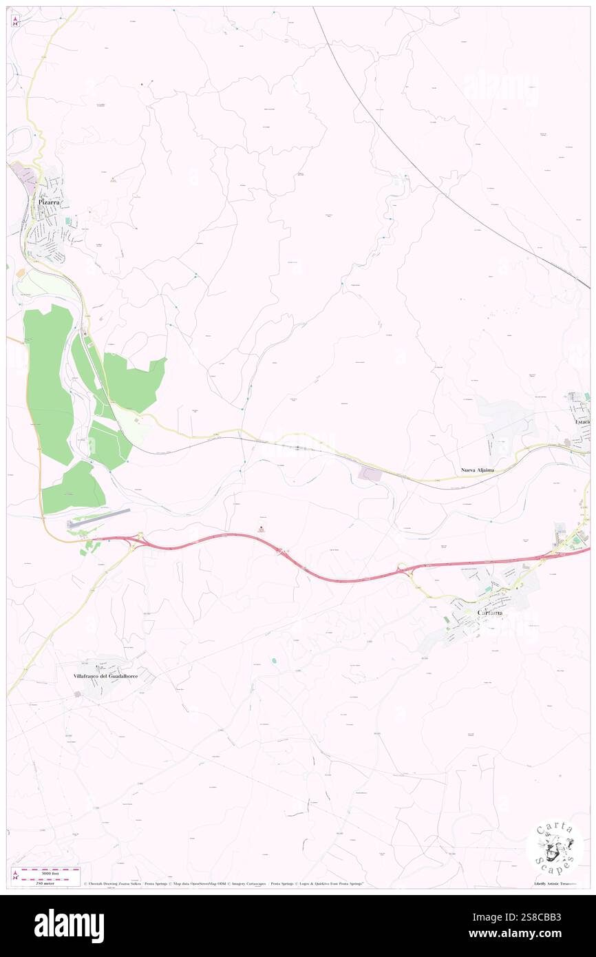 Al-jaima station, Provincia de Málaga, ES, Spain, Andalusia, N 36 43 ...