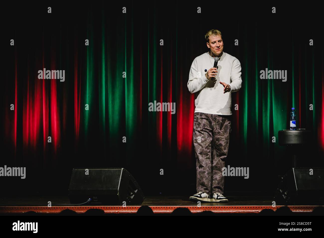 Bern, Switzerland. 21st Jan, 2025. The Swiss comedian Fabio Landert ...