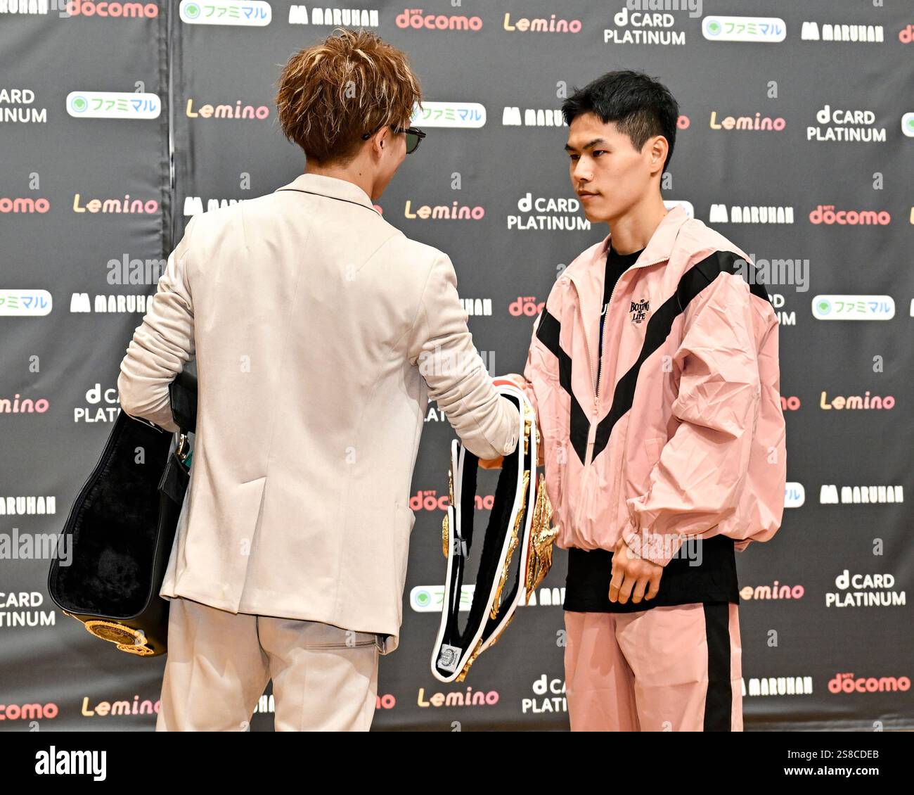 Yokohama, Japan. 22nd Jan, 2025. Super-bantamweight world champion ...