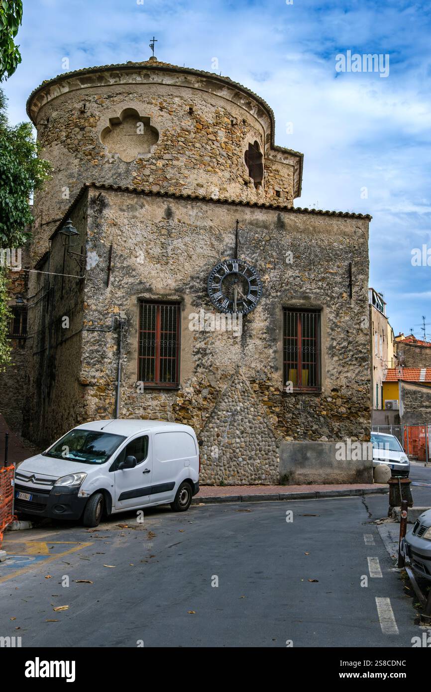 West facade of St Joseph's Church, Chiesa San Giuseppe, in the historic ...