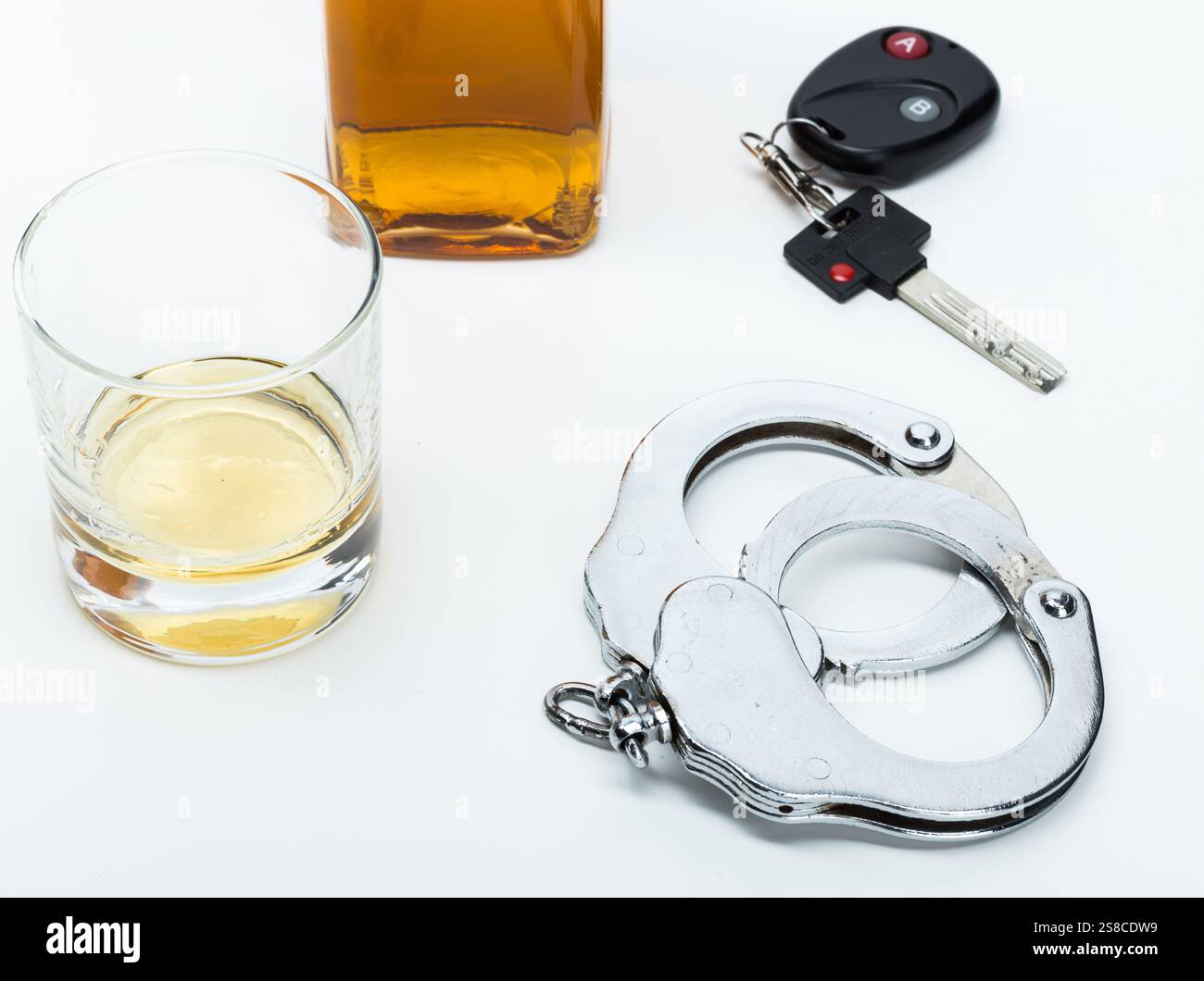 Car key on the bar with spilled alcohol Stock Photo - Alamy