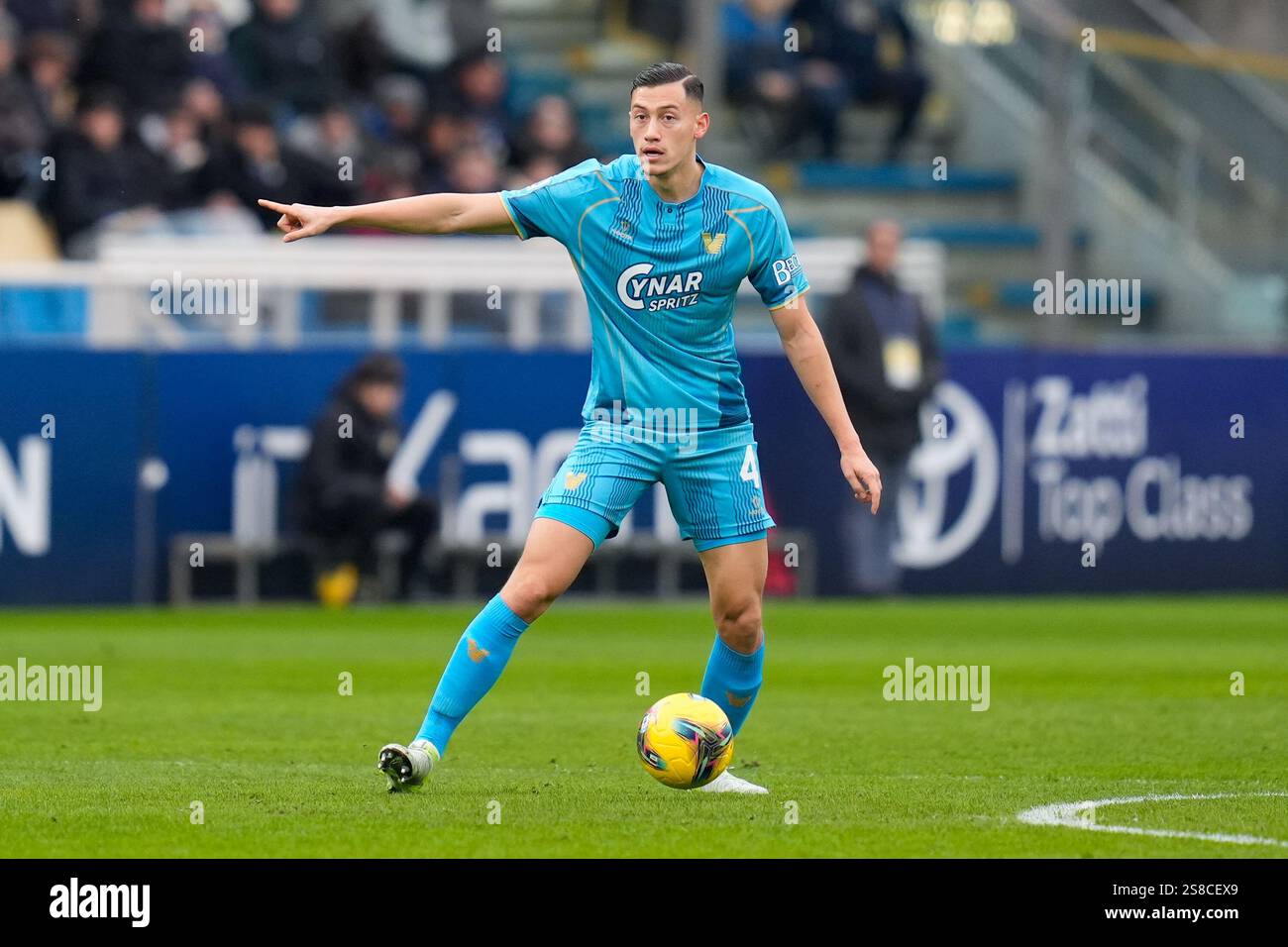 Parma, Italy. 19th Jan, 2025. Jay Idzes of Venezia FC during the Serie ...