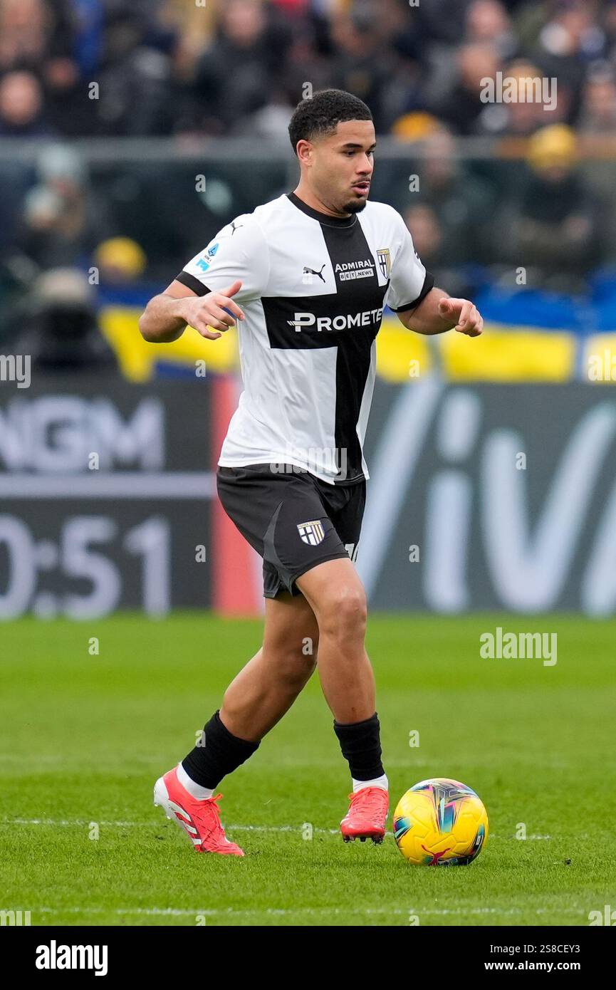 Parma, Italy. 19th Jan, 2025. Simon Sohm of Parma Calcio 1913 during ...