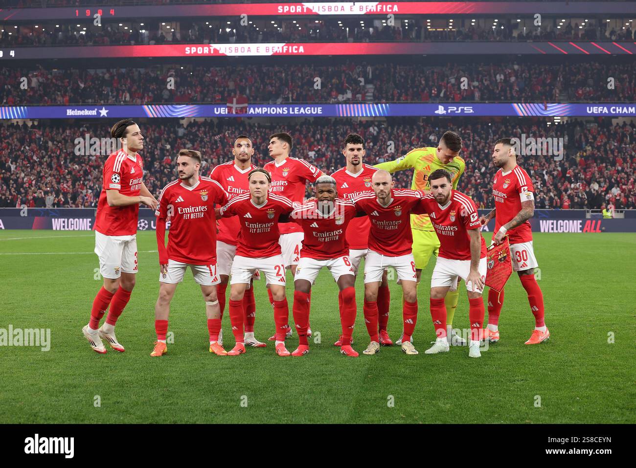 Portugal, Estádio do SL Benfica Lisbon 21. January 2025 Uefa Champions ...