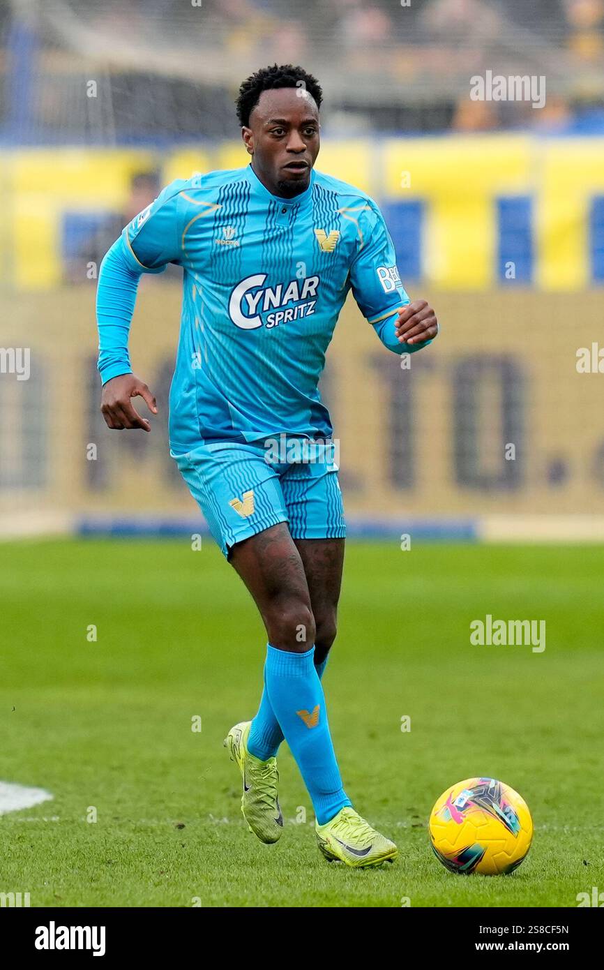 Parma, Italy. 19th Jan, 2025. Ridgeciano Haps of Venezia FC during the ...