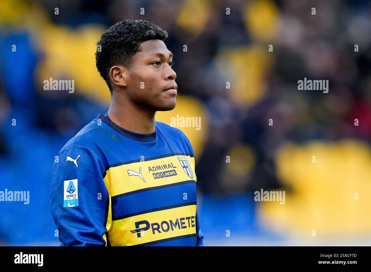 Parma, Italy. 19th Jan, 2025. Zion Suzuki of Parma Calcio 1913 looks on ...