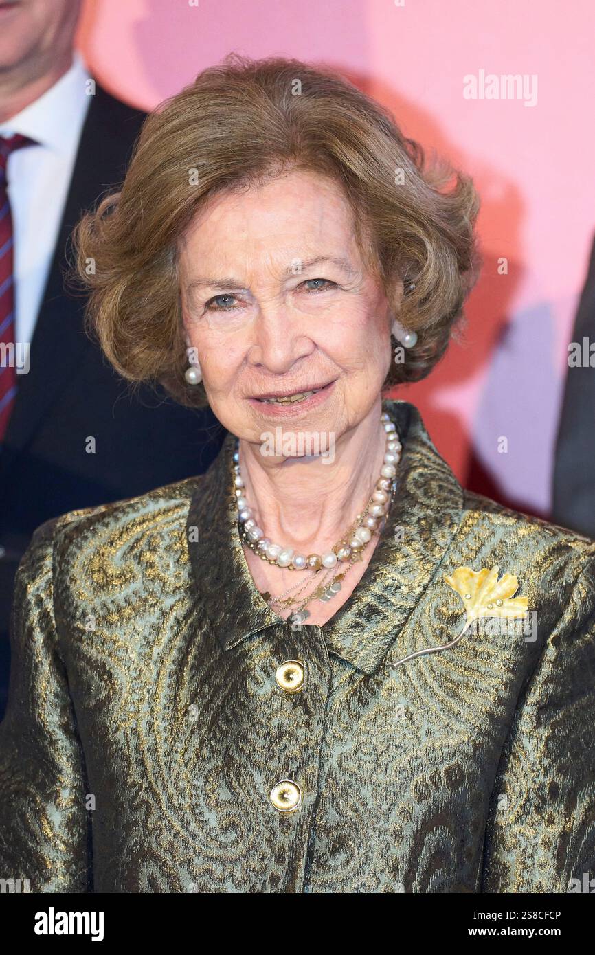 The former Queen Sofia attends Charity concert 'Stradivarius for DANA ...
