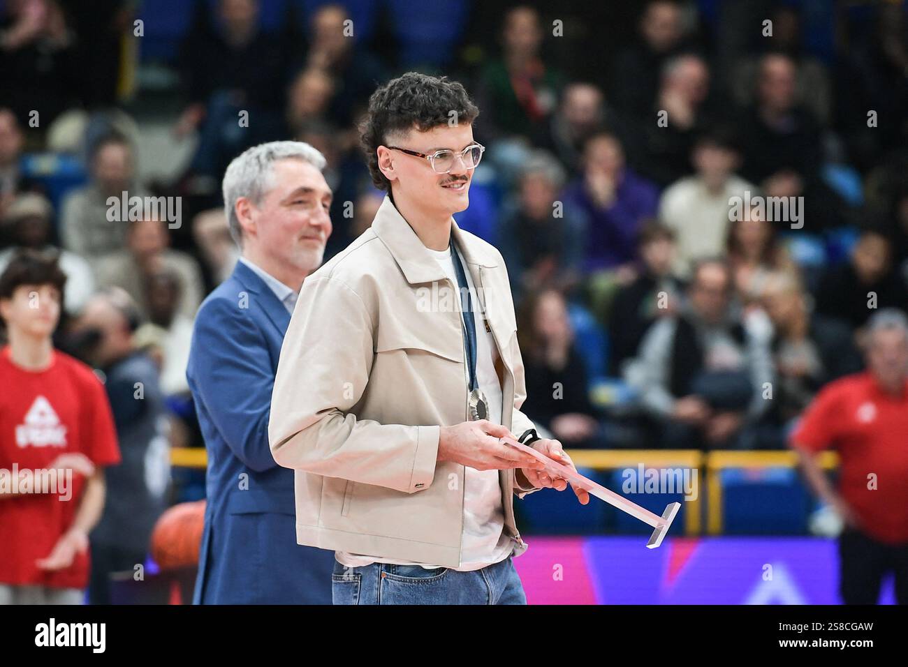 Paris, France. 21st Jan, 2025. Jules Rambaut attends the LNB Young Star ...