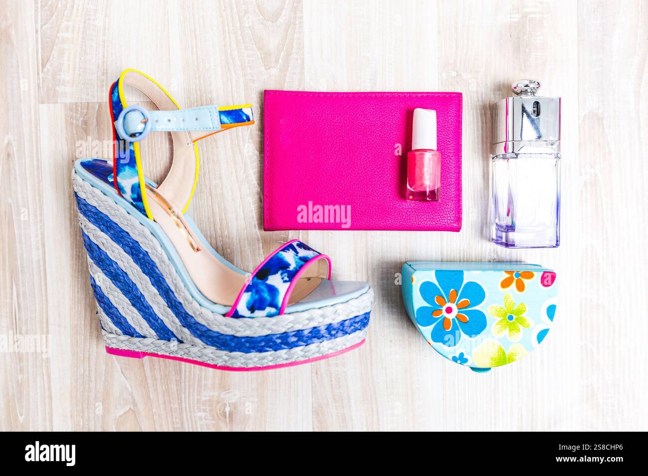 Set of summer clothes Stock Photo - Alamy