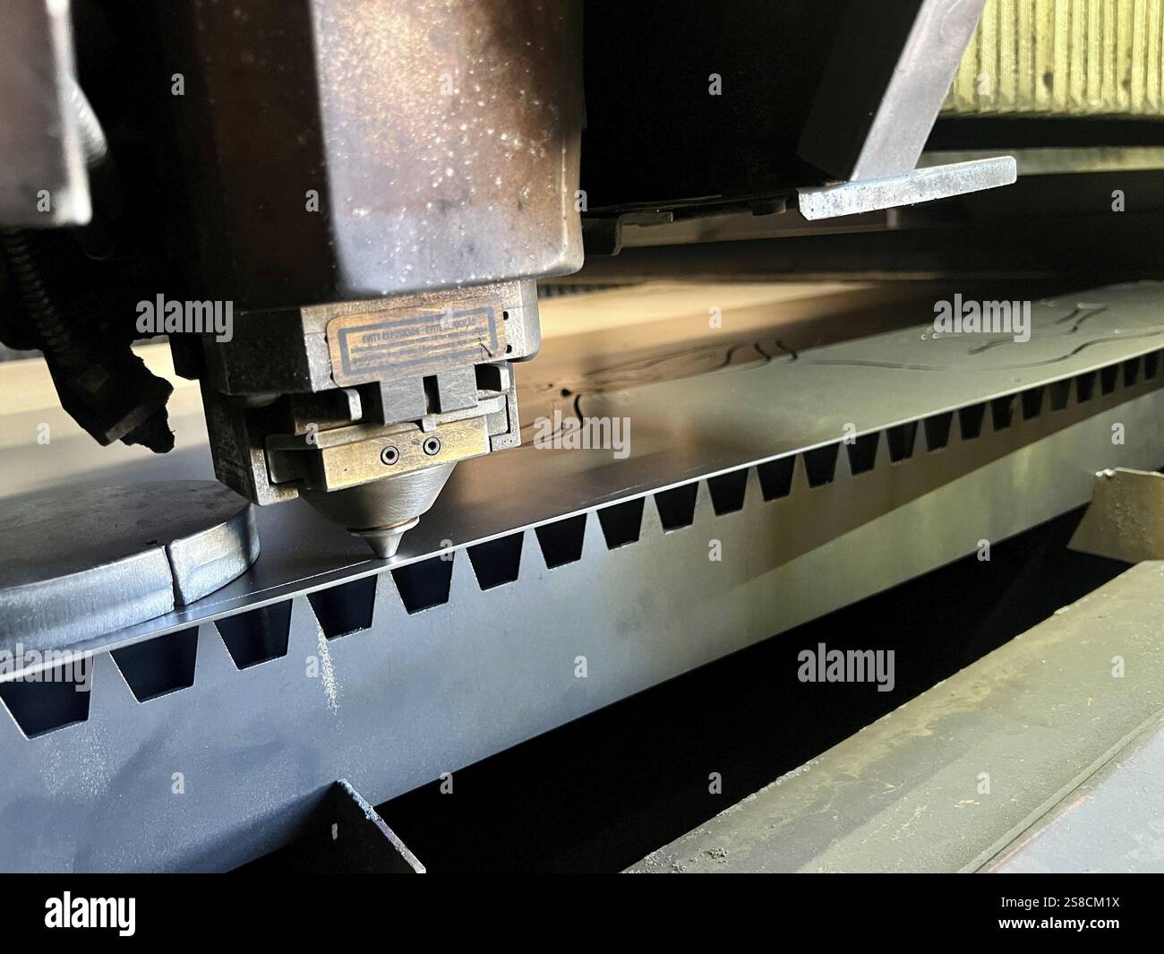 Cnc milling machine. Processing and laser cutting for metal in the ...