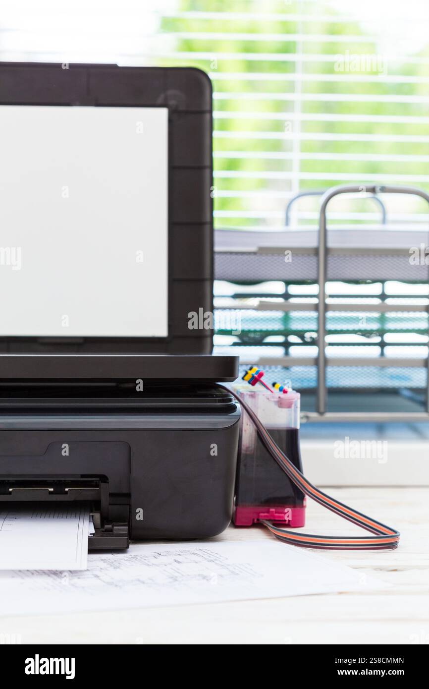 Printer, copier, scanner Stock Photo - Alamy