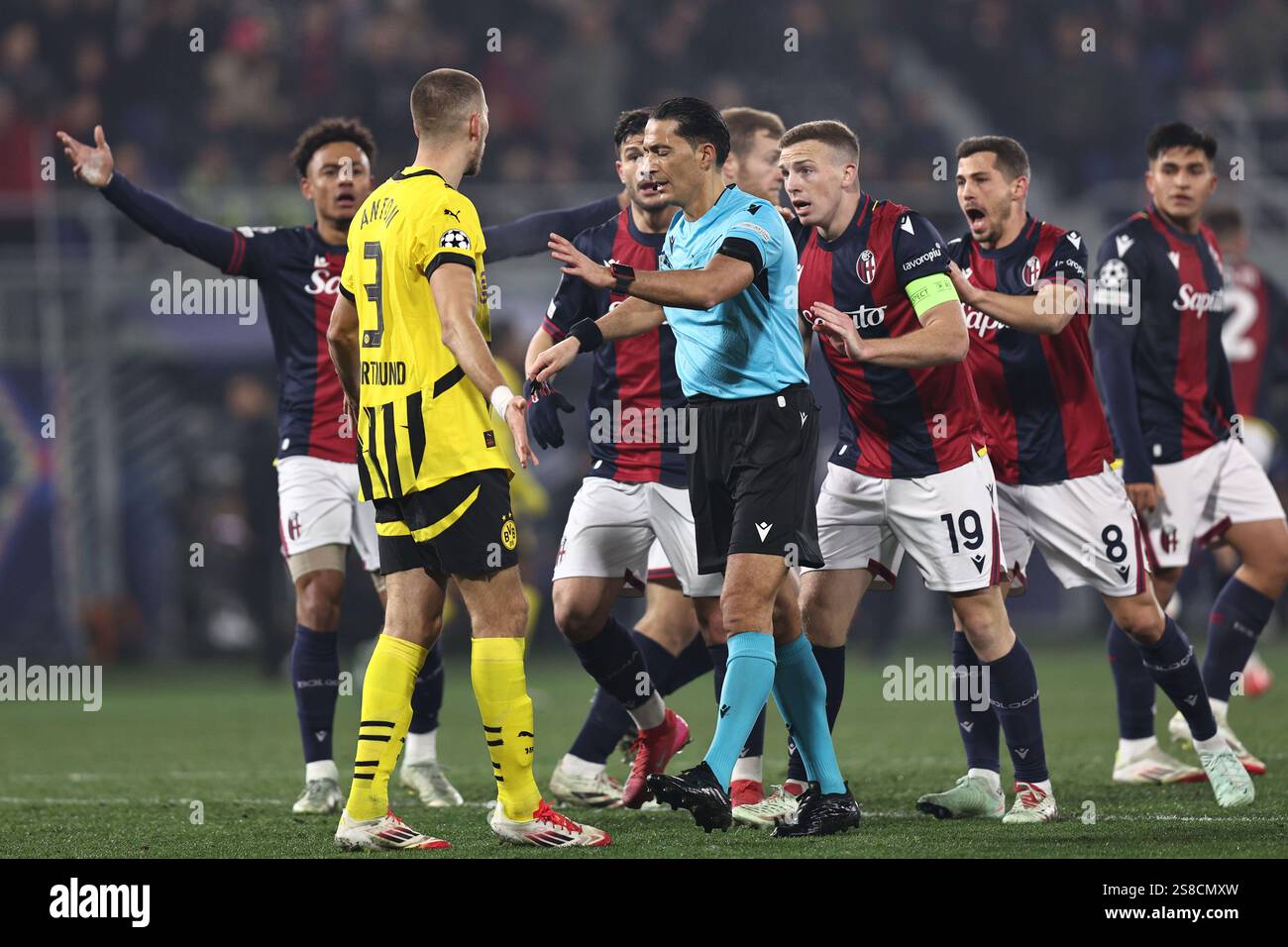 Serdar Gozubuyuk (Referee) during the UEFA Cchampions League match ...