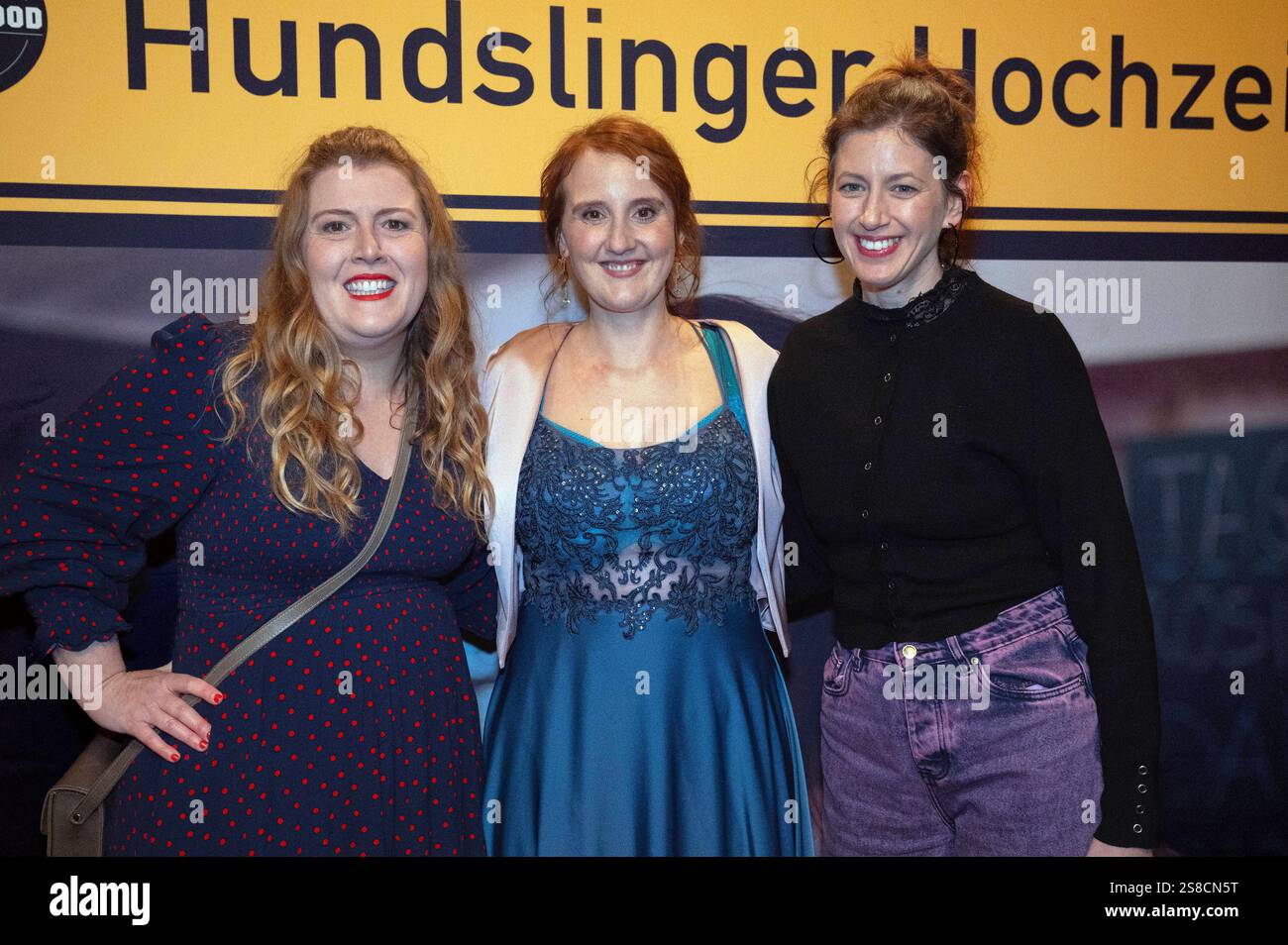 Franziska Wanninger, Christina Baumer und Claudia Pichler bei der ...