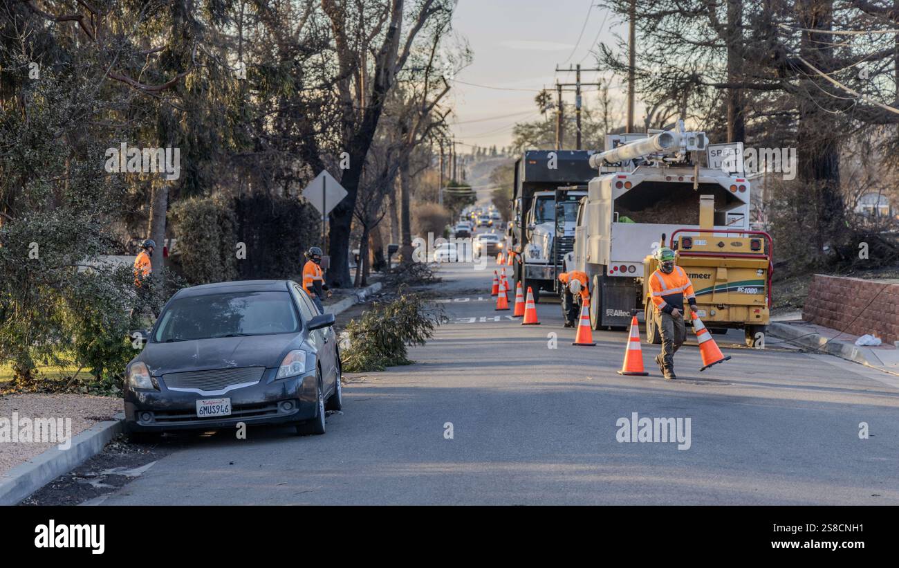 Eaton fire zone hi-res stock photography and images - Alamy