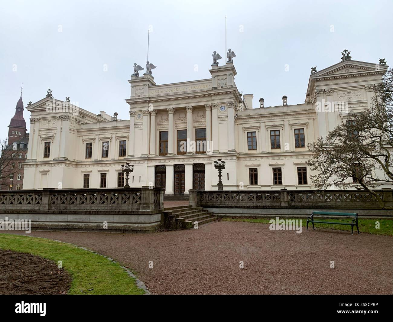 The main building of the Lund University, Skane Sweden, 2025 Stock ...