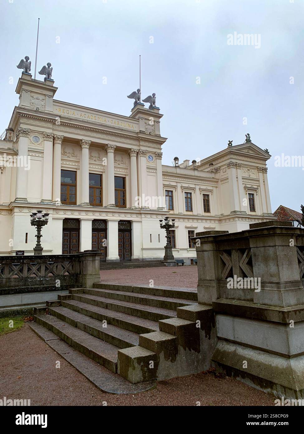 The main building of the Lund University, Skane Sweden, 2025 Stock ...