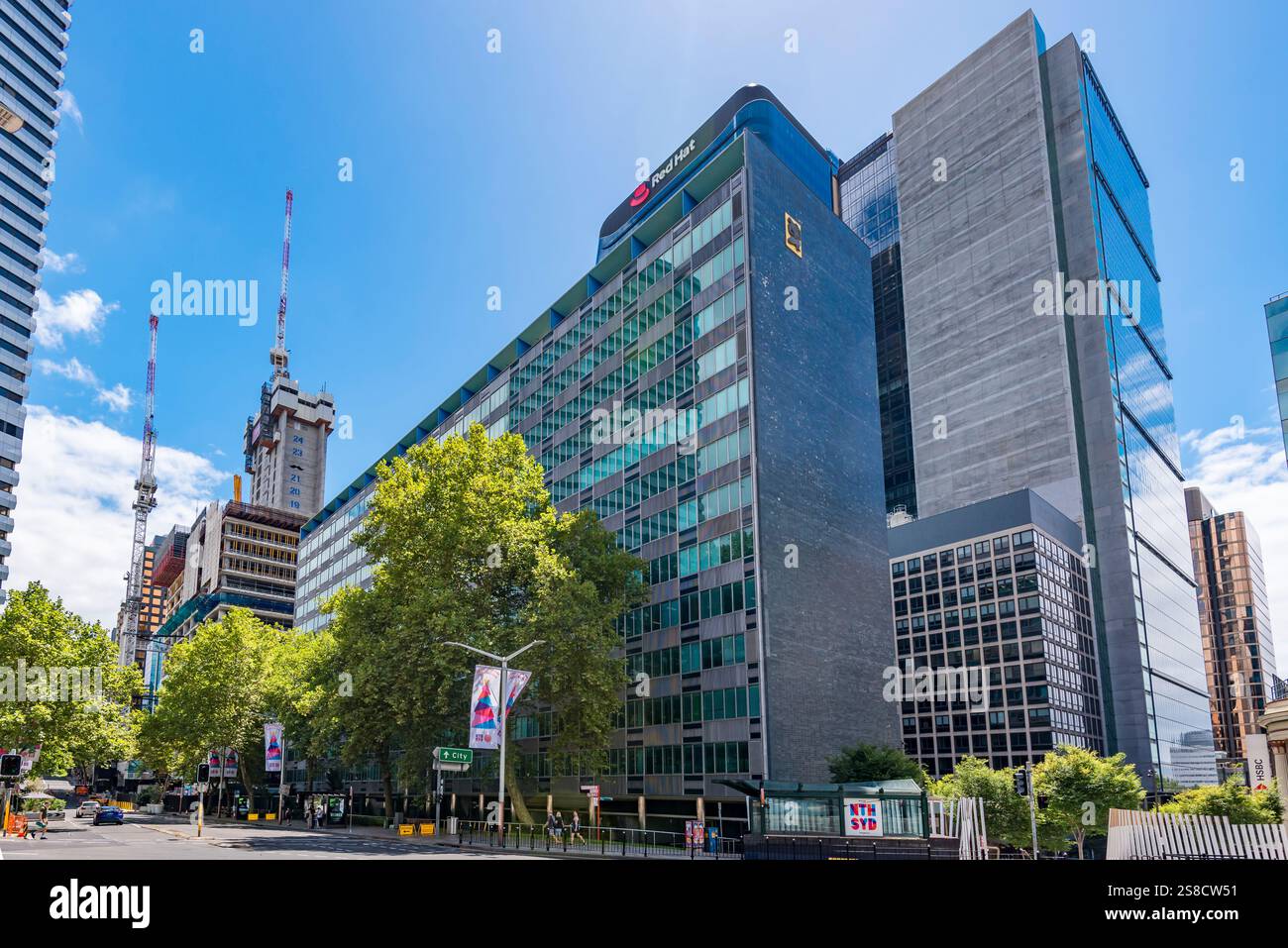 The 1956 modernist MLC building in North Sydney, New South Wales ...