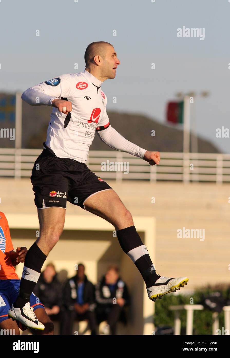 Azar Karadas - Sogndal FK Photo by Tony Henshaw Stock Photo - Alamy