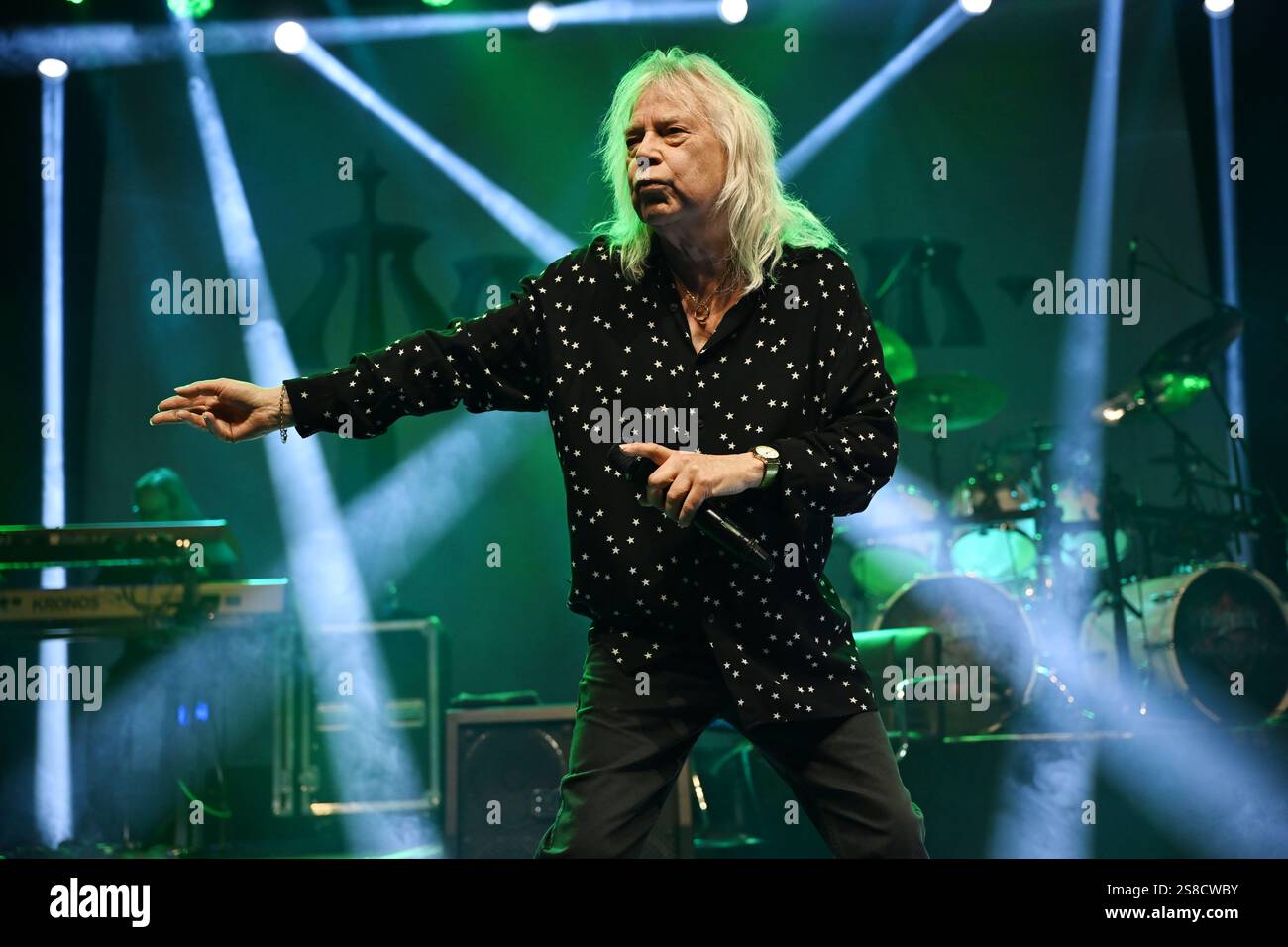 UK. 21st Jan, 2025. LONDON, ENGLAND - JANUARY 21: Bob Catley of 'Magnum ...