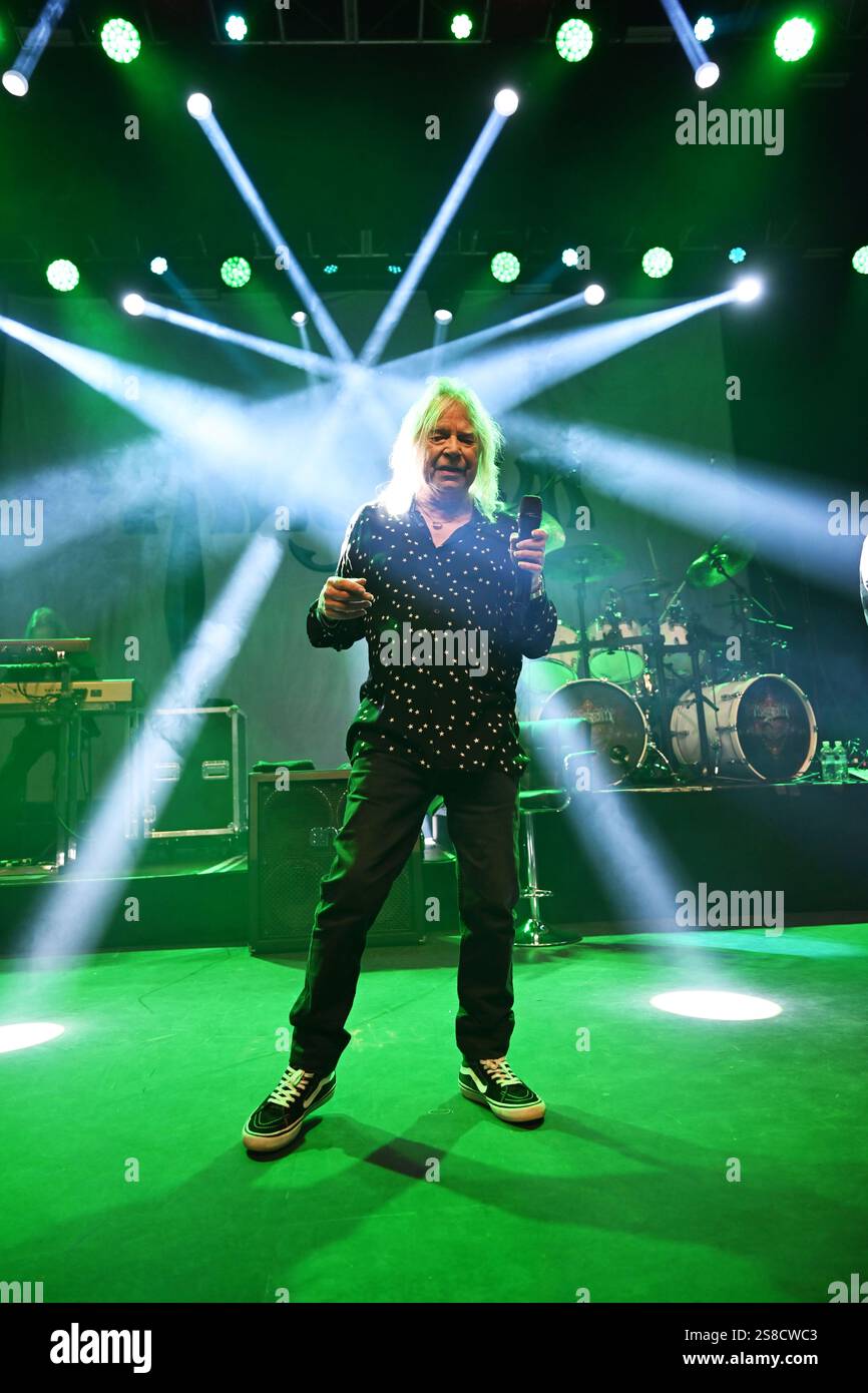UK. 21st Jan, 2025. LONDON, ENGLAND - JANUARY 21: Bob Catley of 'Magnum ...