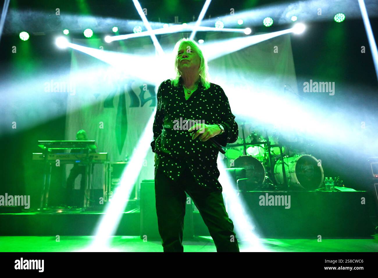 UK. 21st Jan, 2025. LONDON, ENGLAND - JANUARY 21: Bob Catley of 'Magnum ...