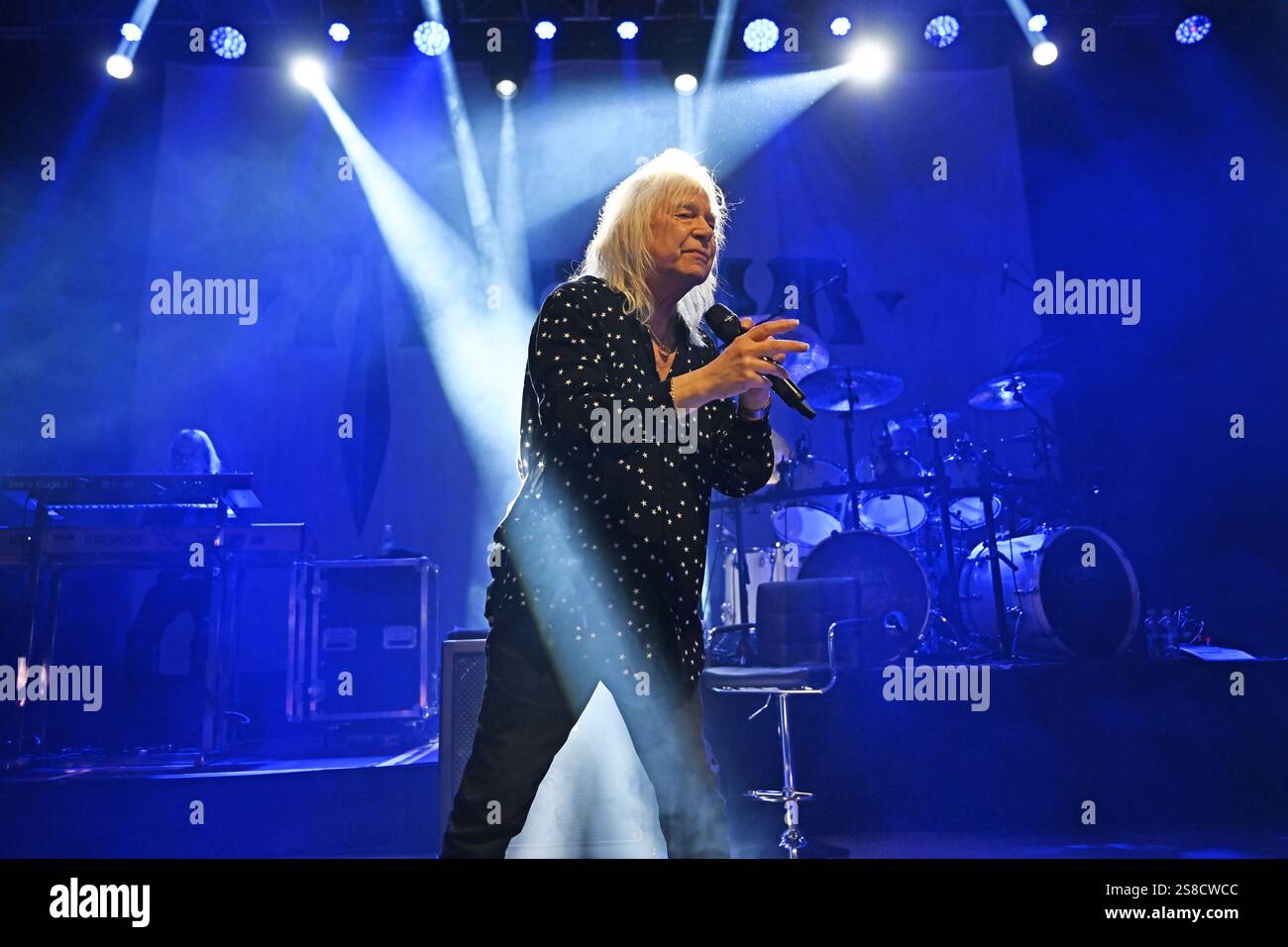 UK. 21st Jan, 2025. LONDON, ENGLAND - JANUARY 21: Bob Catley of 'Magnum ...