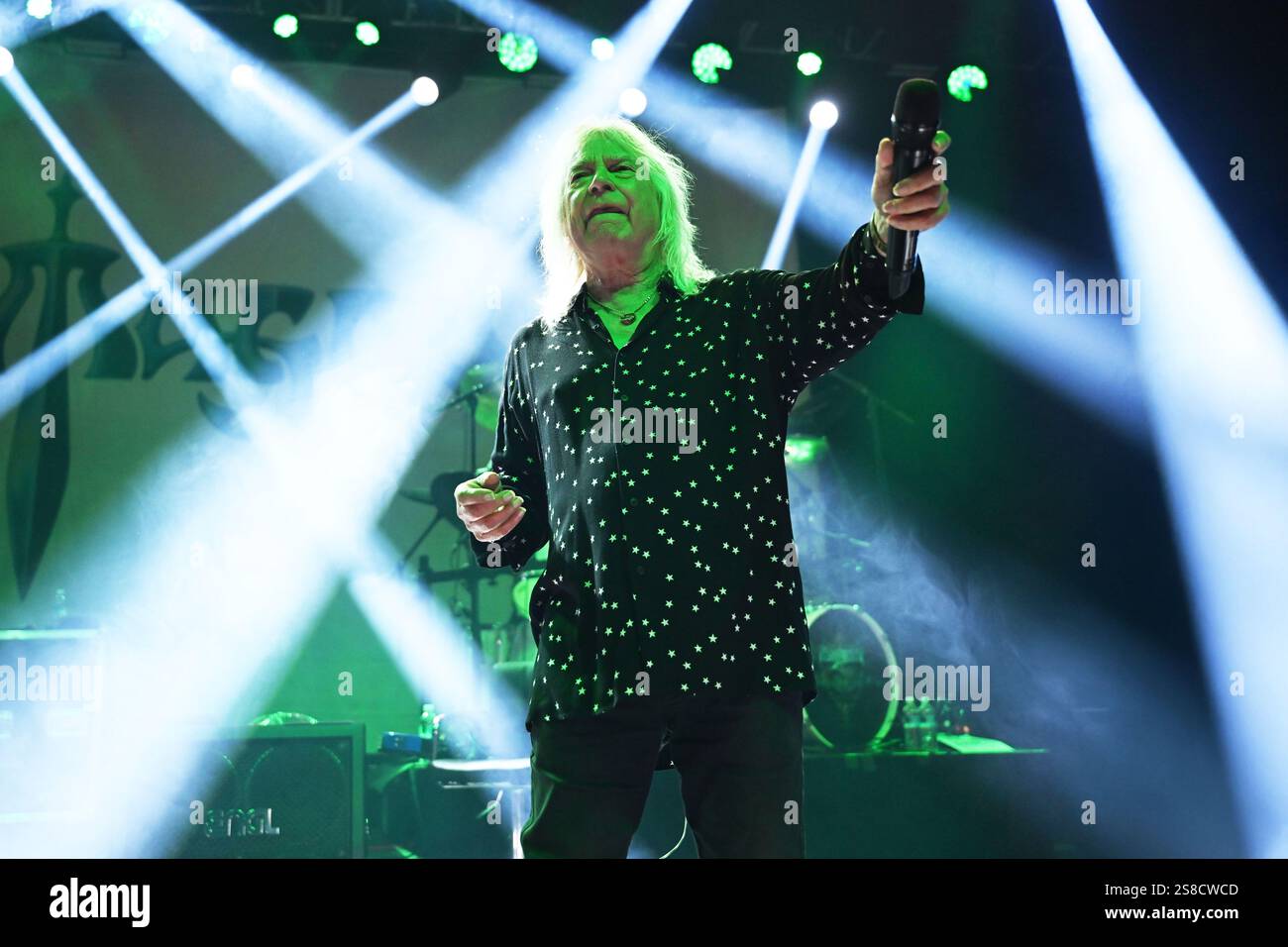 UK. 21st Jan, 2025. LONDON, ENGLAND - JANUARY 21: Bob Catley of 'Magnum ...