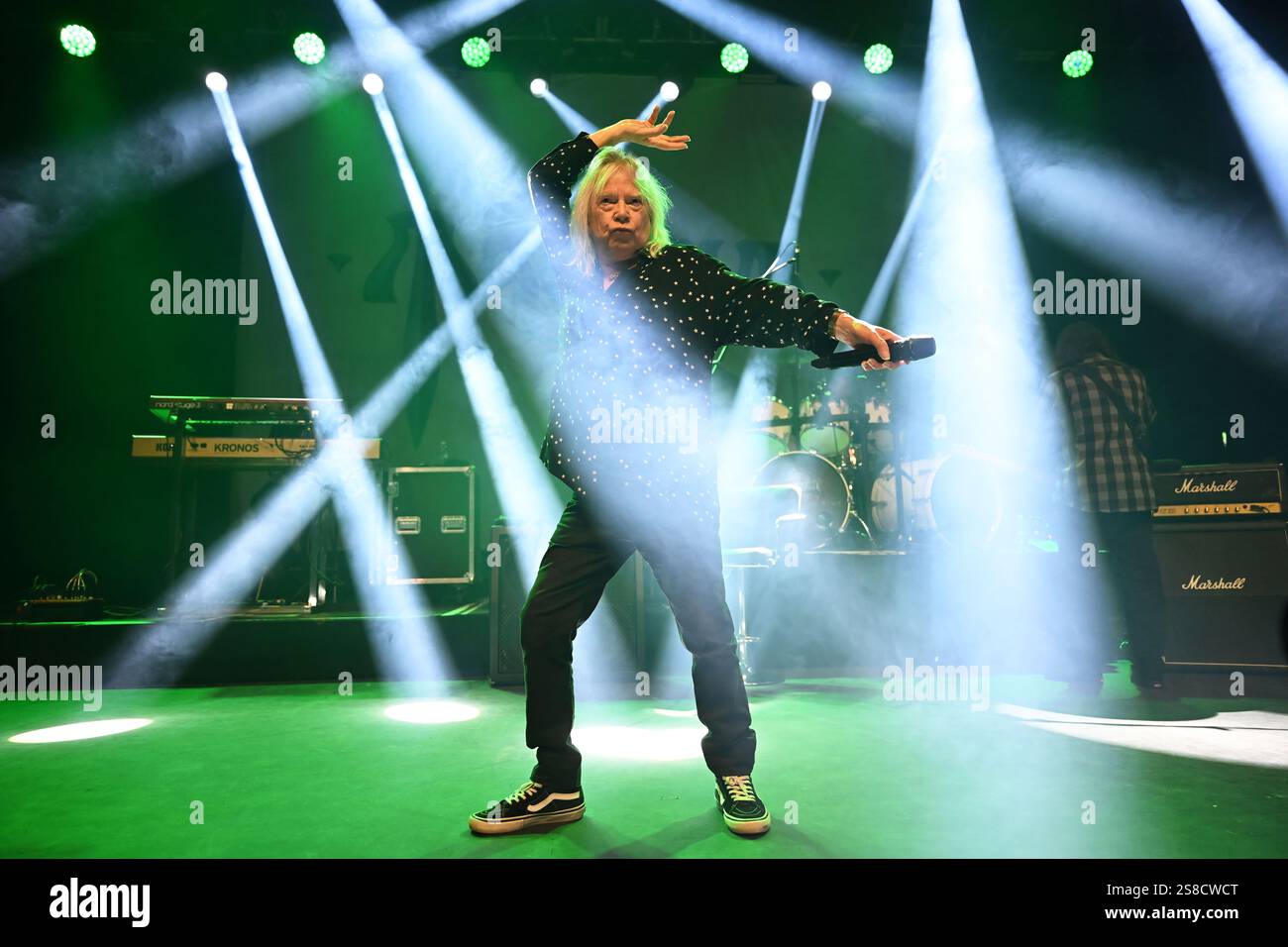 UK. 21st Jan, 2025. LONDON, ENGLAND - JANUARY 21: Bob Catley of 'Magnum ...