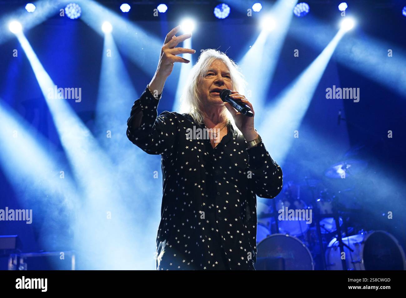 UK. 21st Jan, 2025. LONDON, ENGLAND - JANUARY 21: Bob Catley of 'Magnum ...