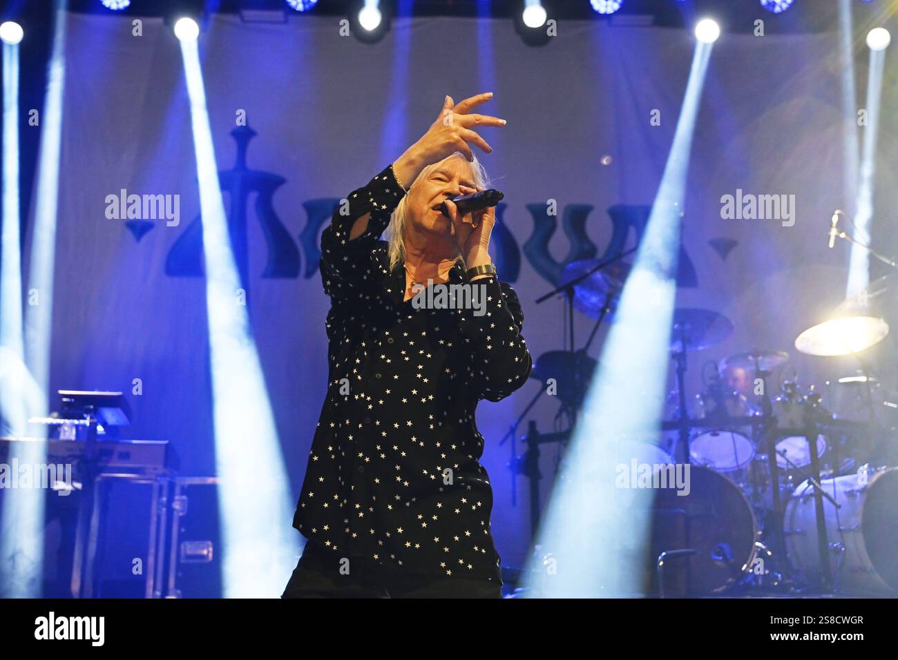 UK. 21st Jan, 2025. LONDON, ENGLAND - JANUARY 21: Bob Catley of 'Magnum ...
