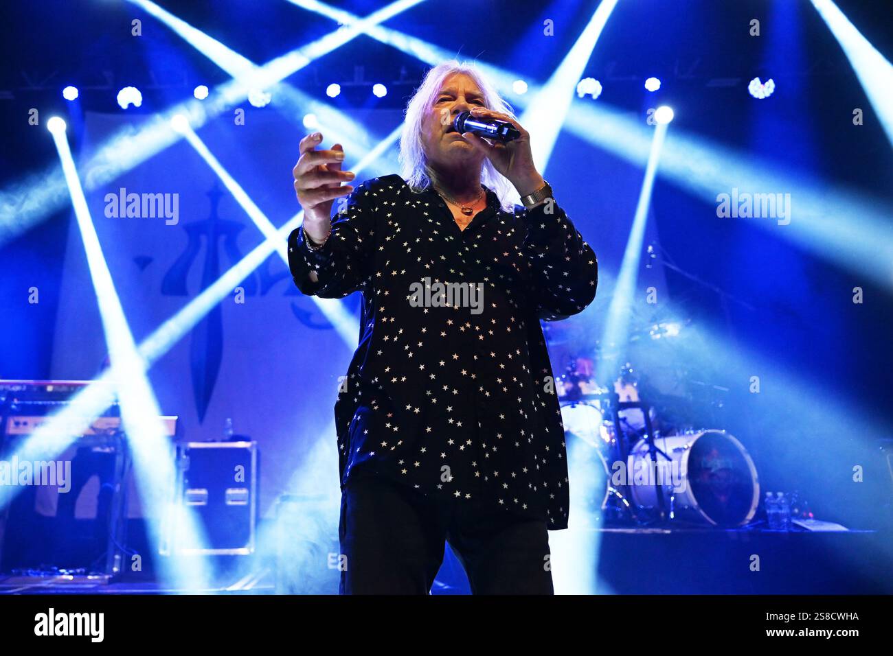 UK. 21st Jan, 2025. LONDON, ENGLAND - JANUARY 21: Bob Catley of 'Magnum ...