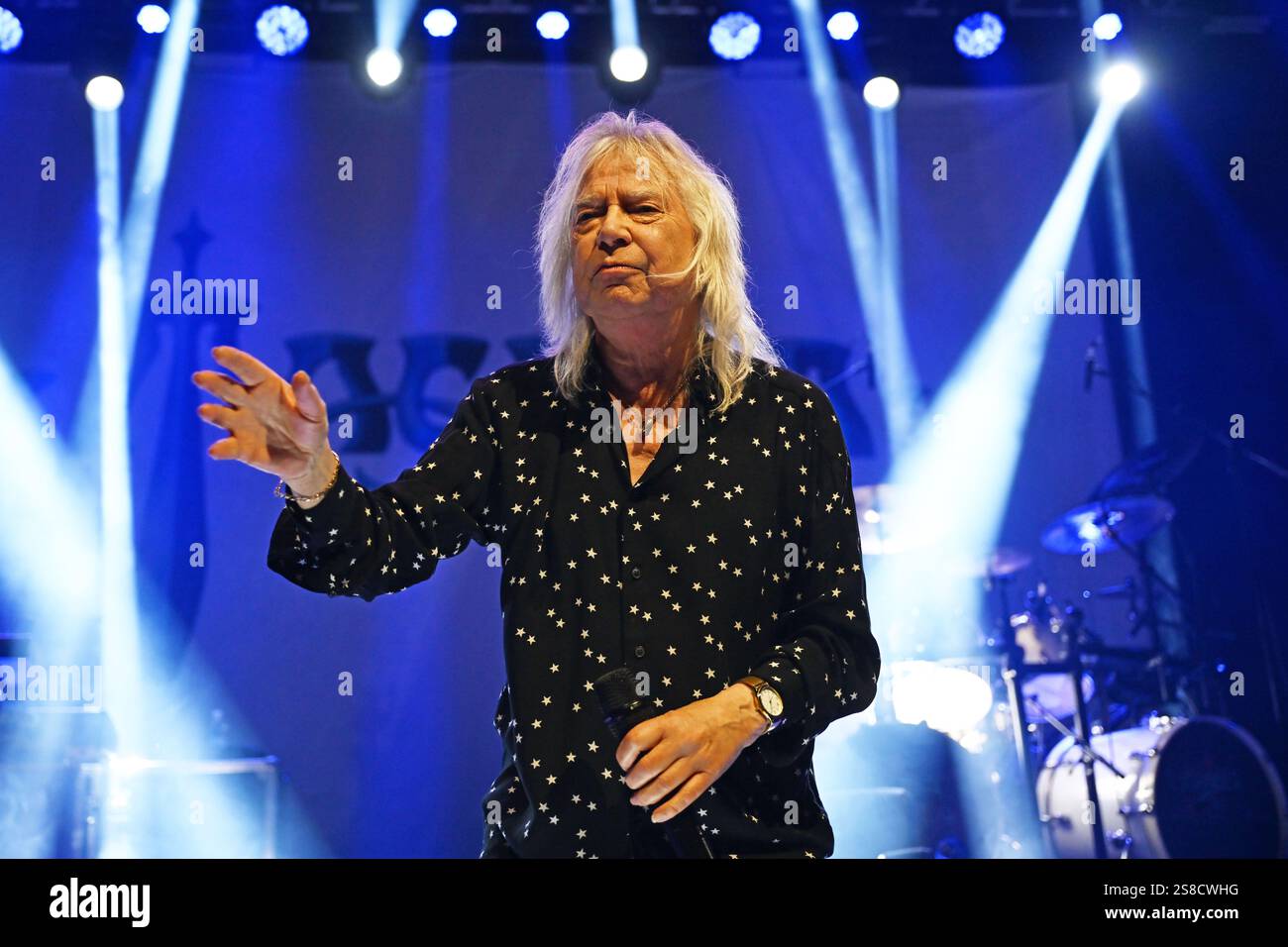 UK. 21st Jan, 2025. LONDON, ENGLAND - JANUARY 21: Bob Catley of 'Magnum ...
