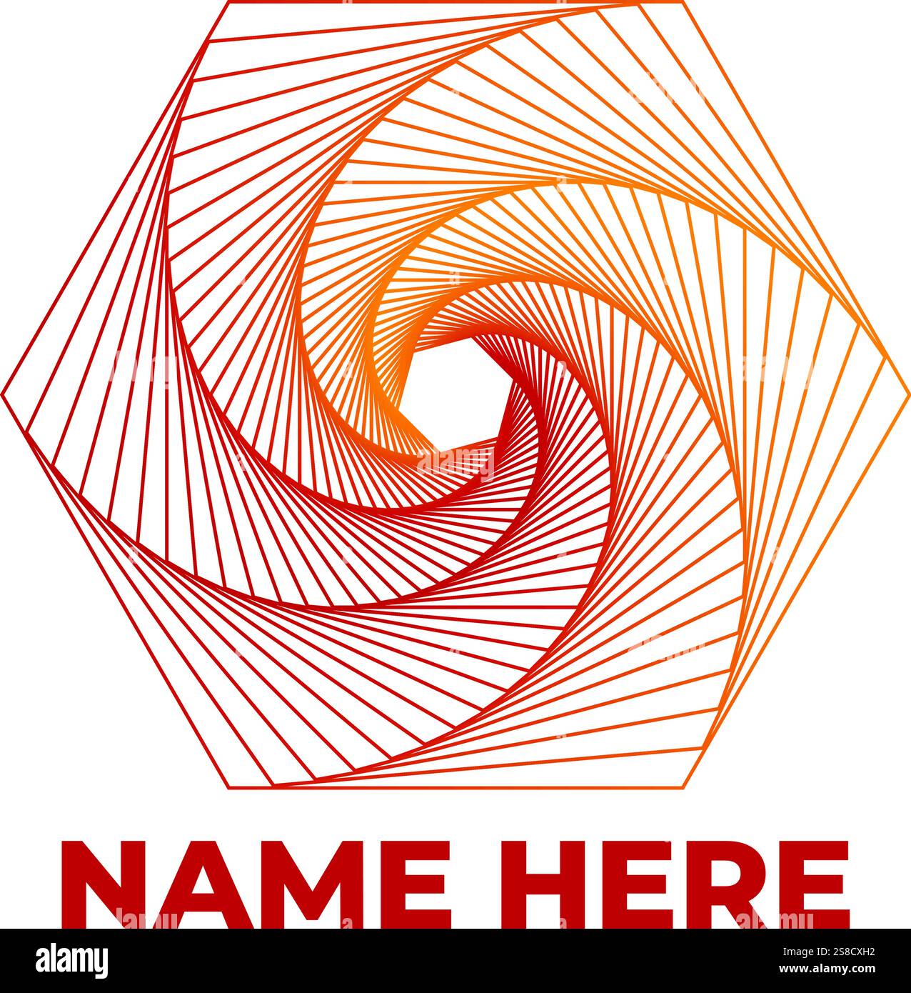 Motion spiral logo hi-res stock photography and images - Alamy