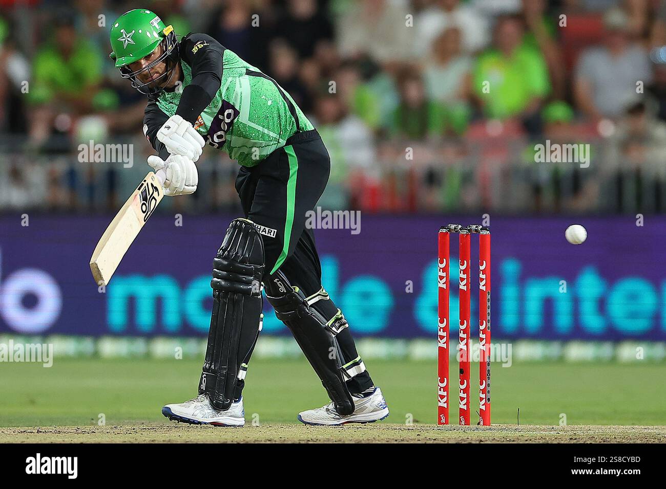 Sydney, Australia. 22nd Jan, 2025. Peter Handscomb of the Stars bats ...