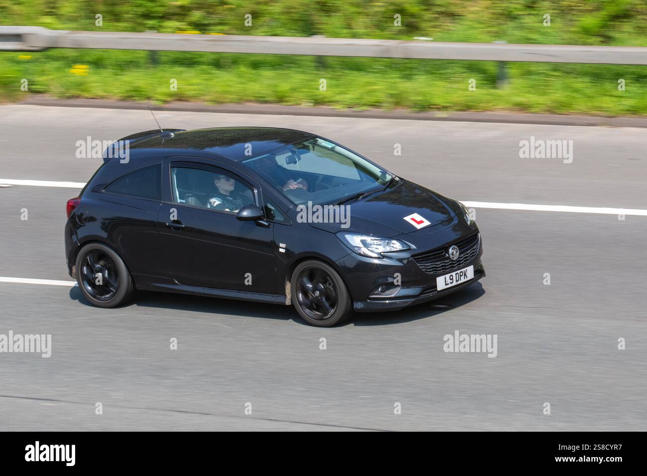 2016 black vauxhall corsa sting ecoflex hi-res stock photography and ...