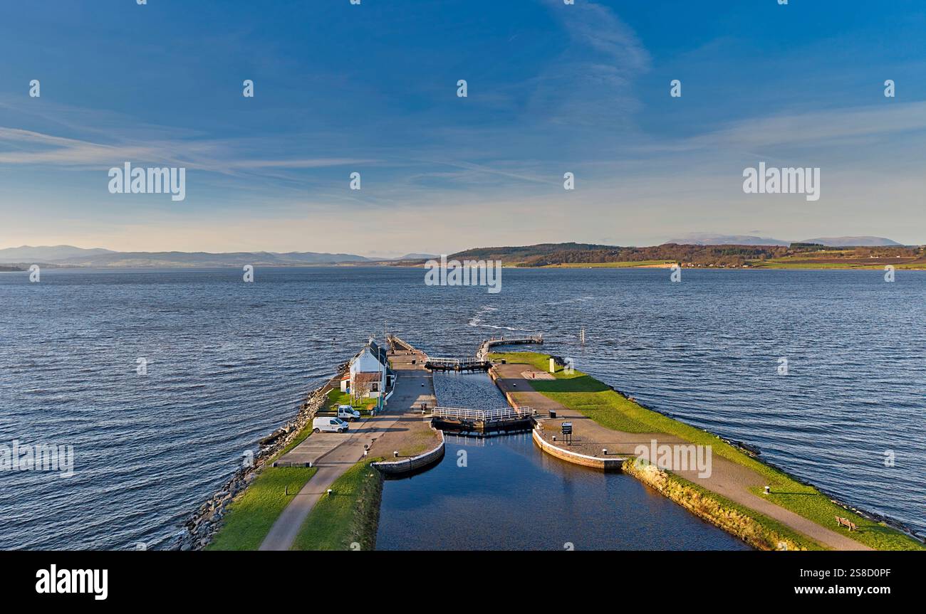 Clachnaharry Inverness Scotland Caledonian Canal Sealock House and ...