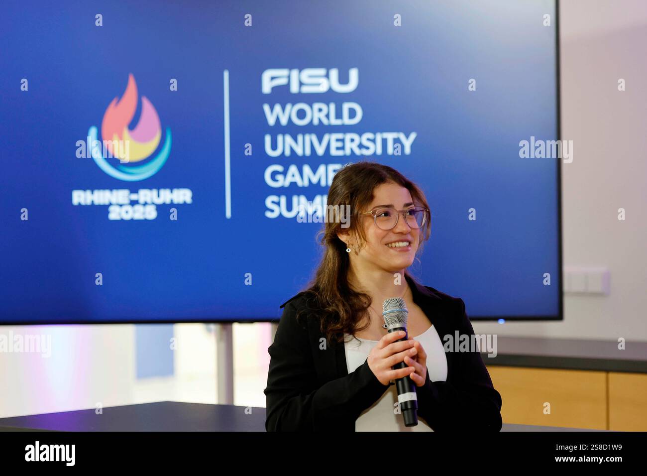 Pressekonferenz Rhine-Ruhr 2025 FISU World University Games 21.01.2025 ...
