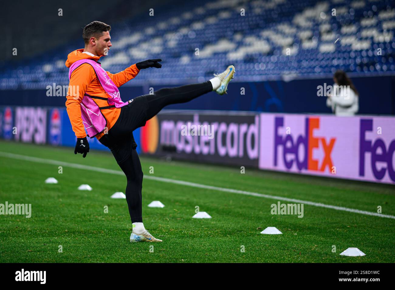 GELSENKIRCHEN, GERMANY - 21 JANUARY, 2025: Georgiy Sudakov, Georgiy ...