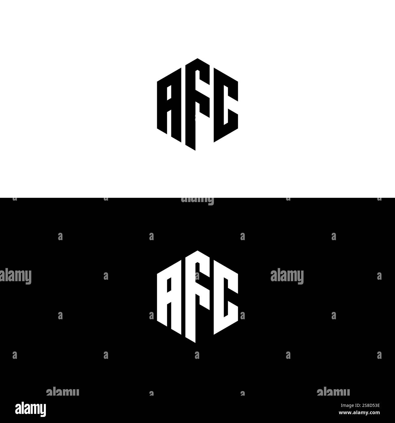 Afc font Stock Vector Images - Alamy