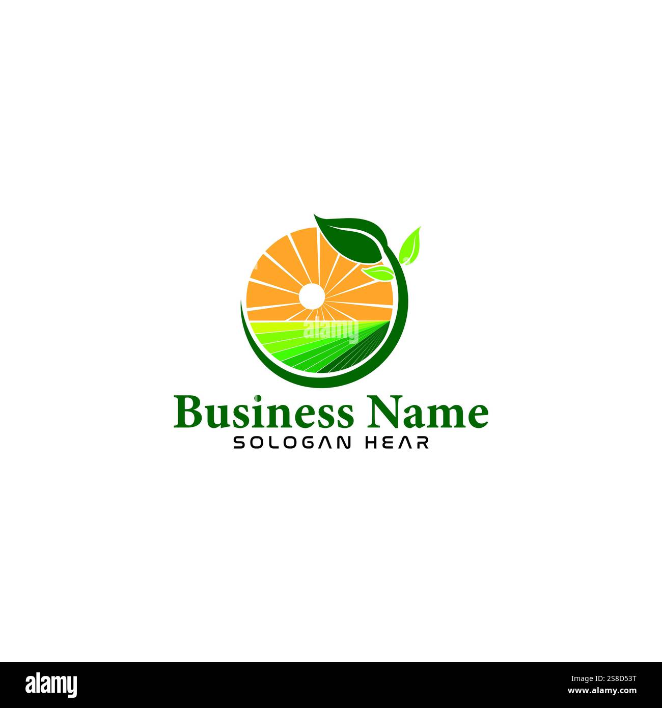 Rural label vector design Cut Out Stock Images & Pictures - Alamy
