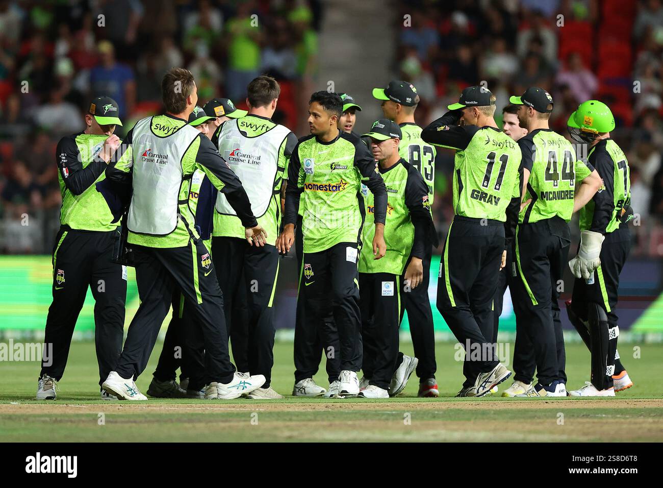Sydney, Australia. 22nd Jan, 2025. Tanveer Sangha of the Thunder ...