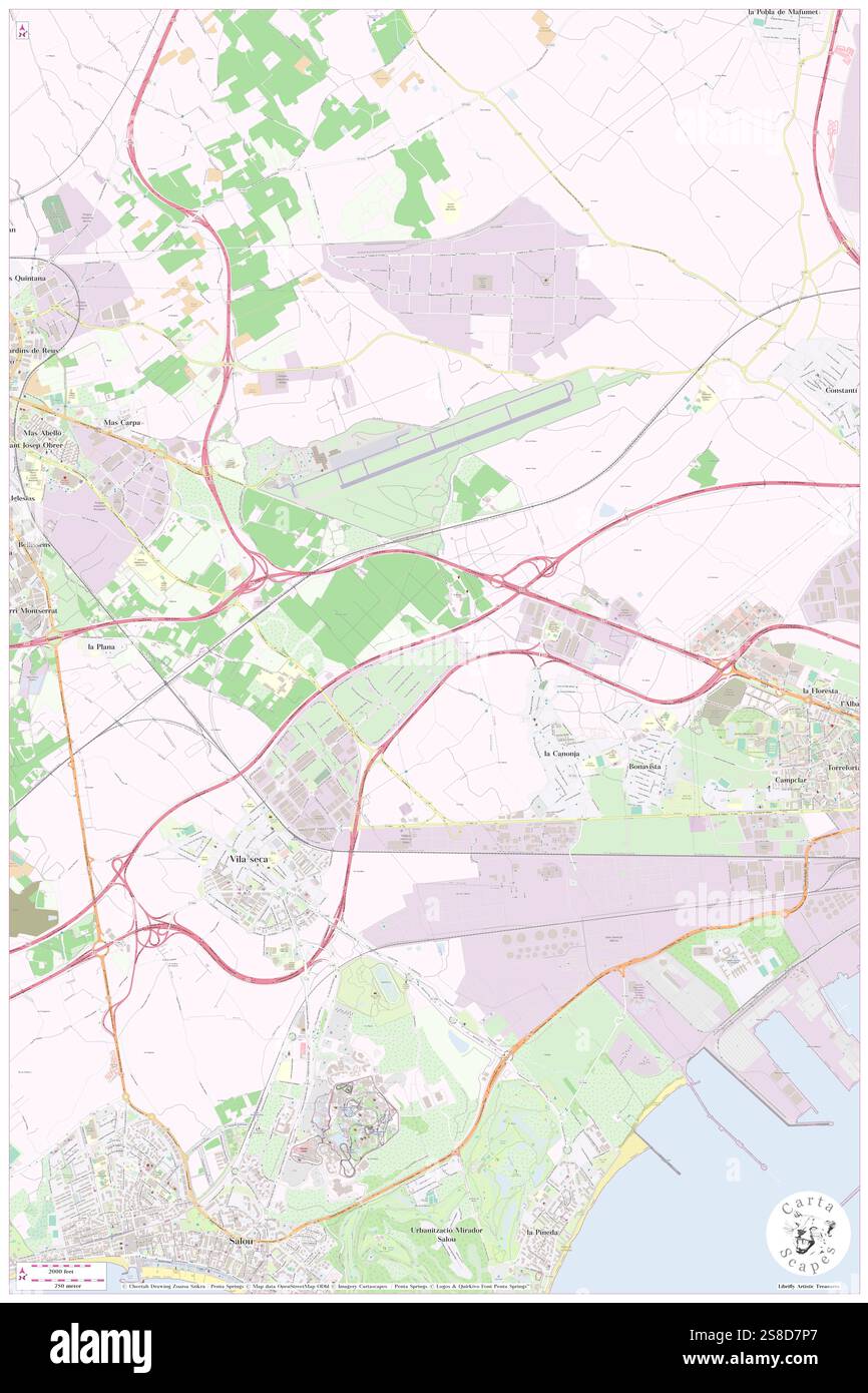 Reus Mediumwave Mast, Província de Tarragona, ES, Spain, Catalonia, N ...