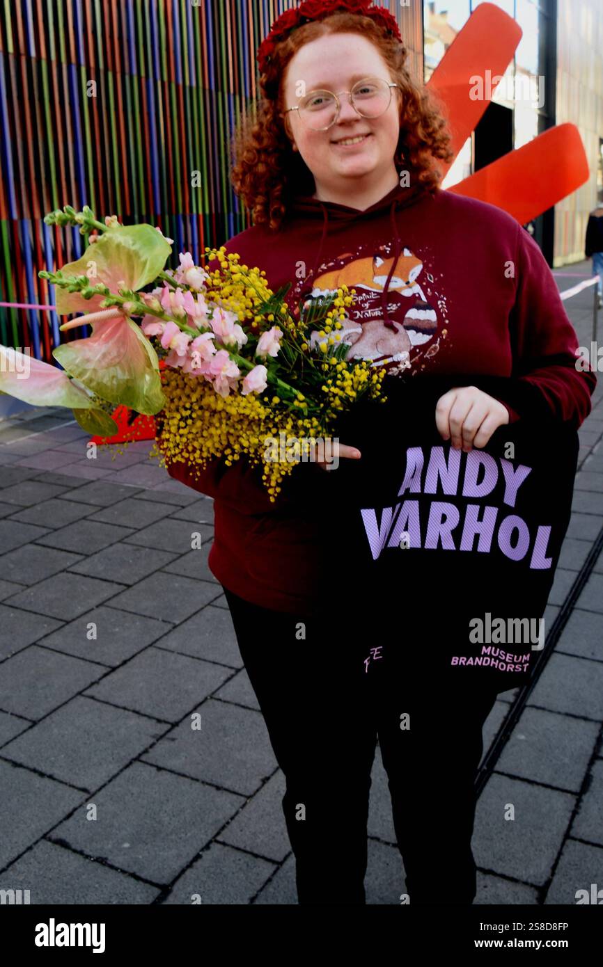Muenchen 22.01.2025 Museum Brandhorst- Die Ausstellung Andy Warhol und ...