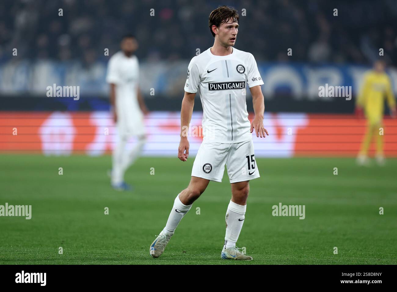 William Boving of SK Sturm Graz looks on during the UEFA Champions ...