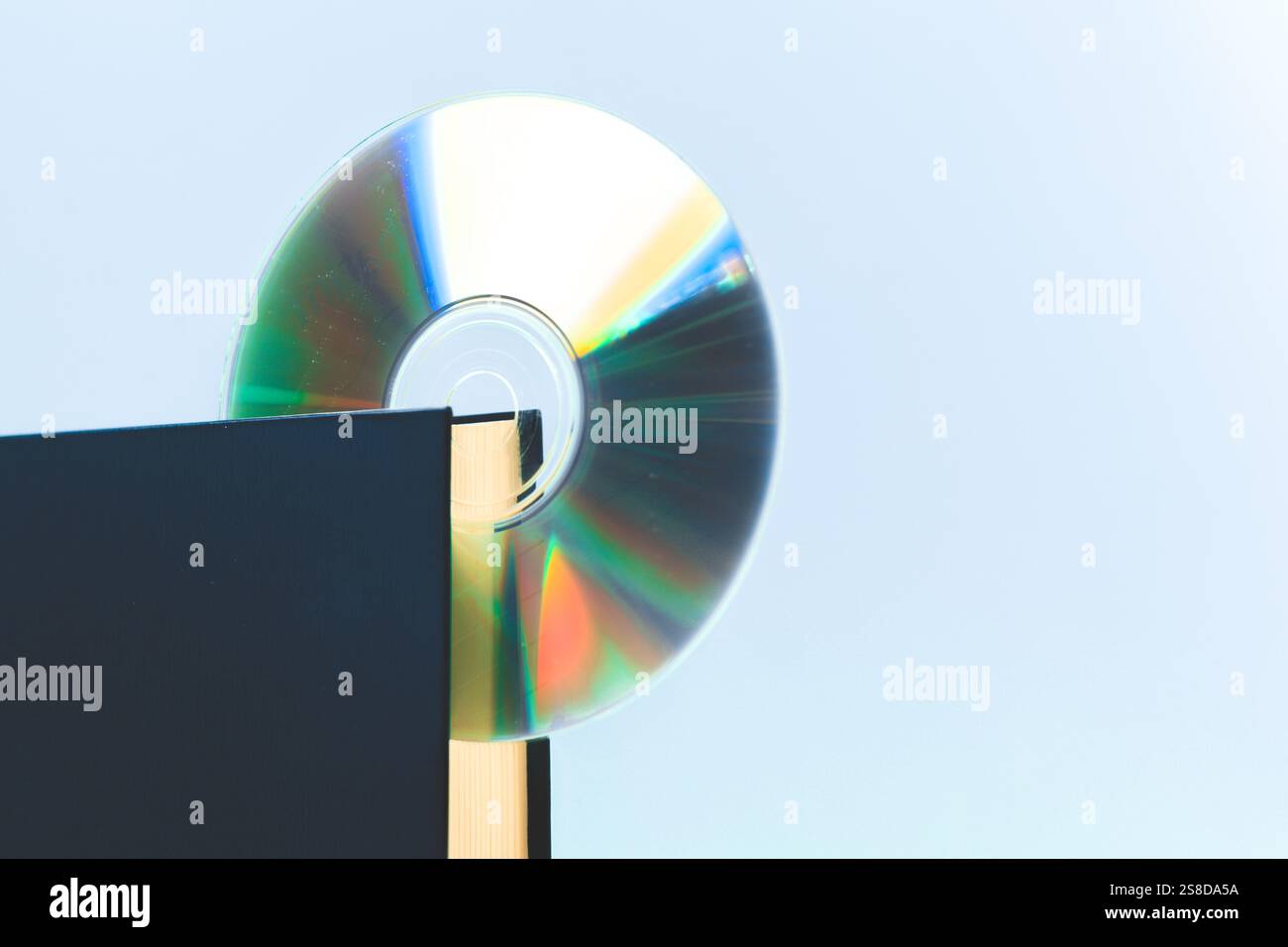book and DVD disk Stock Photo - Alamy